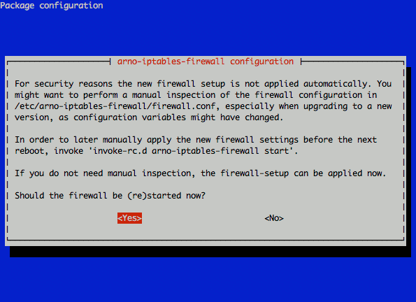 Configure a Firewall with Arno Iptables in Debian 5 | Linode Docs