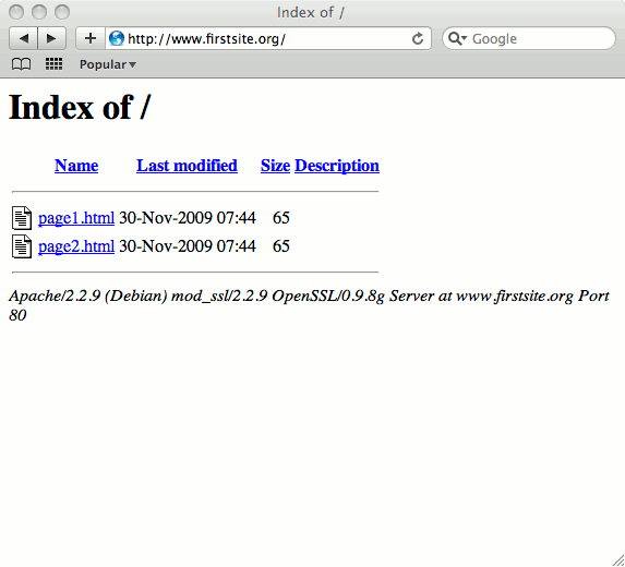 Multiple Web Servers with ProxyPass on Fedora 14 | Linode Docs