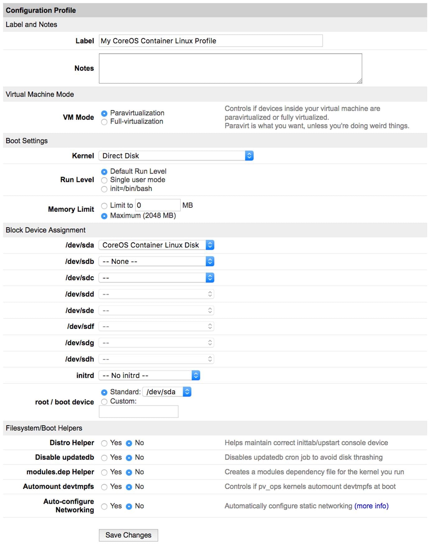 Use CoreOS Container Linux on Linode | Linode Docs