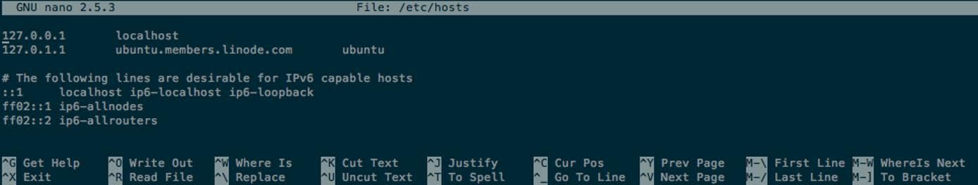 Use nano to Edit Files in Linux | Linode Docs