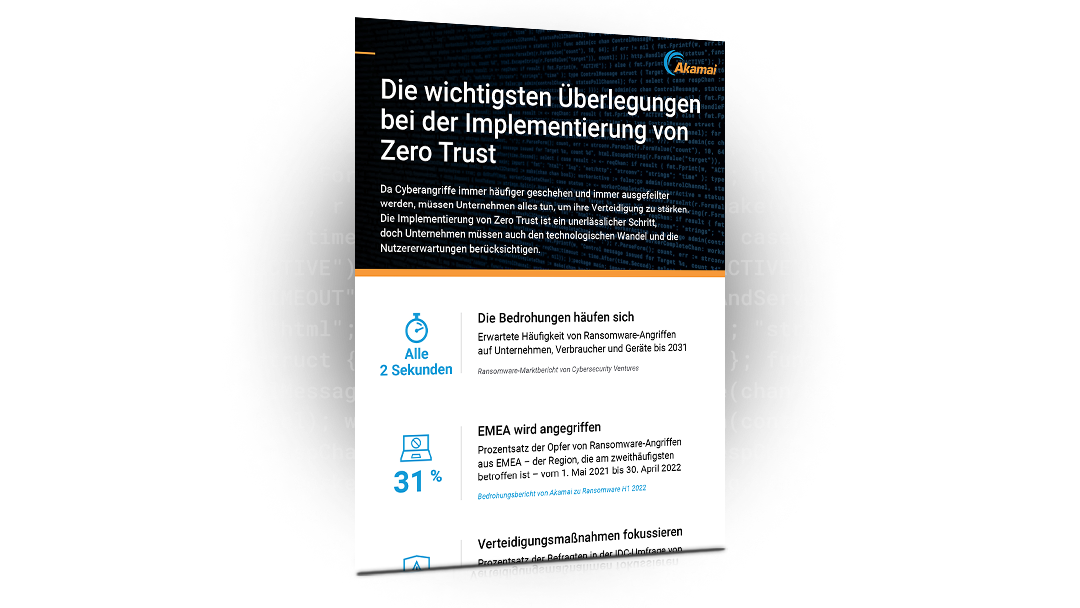 Die wichtigsten Überlegungen bei der Implementierung von Zero Trust | Akamai