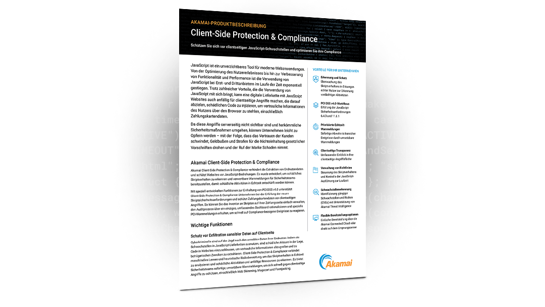 Client-Side Protection & Compliance | Akamai