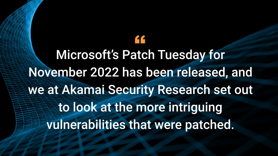 La perspectiva de Akamai sobre el Patch Tuesday de noviembre | Akamai