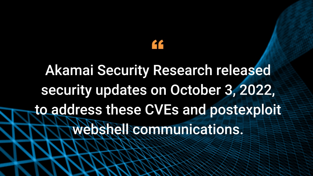 Réponse d'Akamai aux vulnérabilités Zero-Day dans Microsoft Exchange Server (CVE-2022-41040 et ...